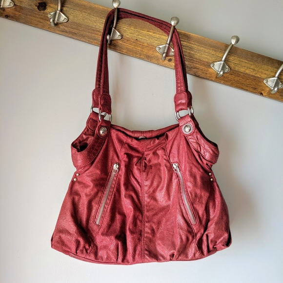 Elle | Bags | Elle Red Handbag | Poshmark
